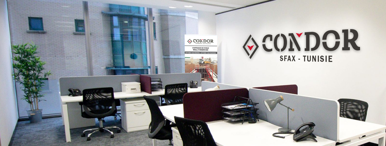 CONDOR Afrique - Condor Formwork - Sfax Branch