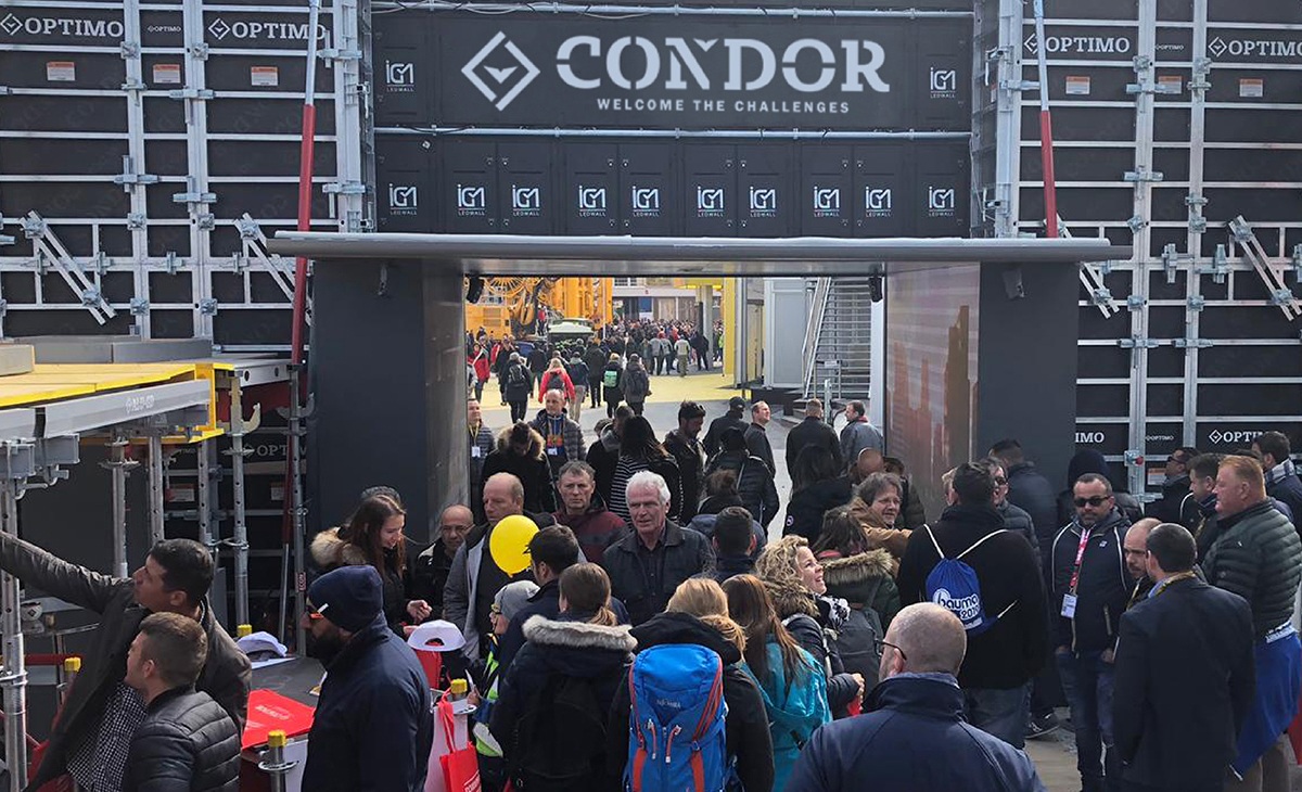 Condor at Bauma 2022, the largest construction event of its kind